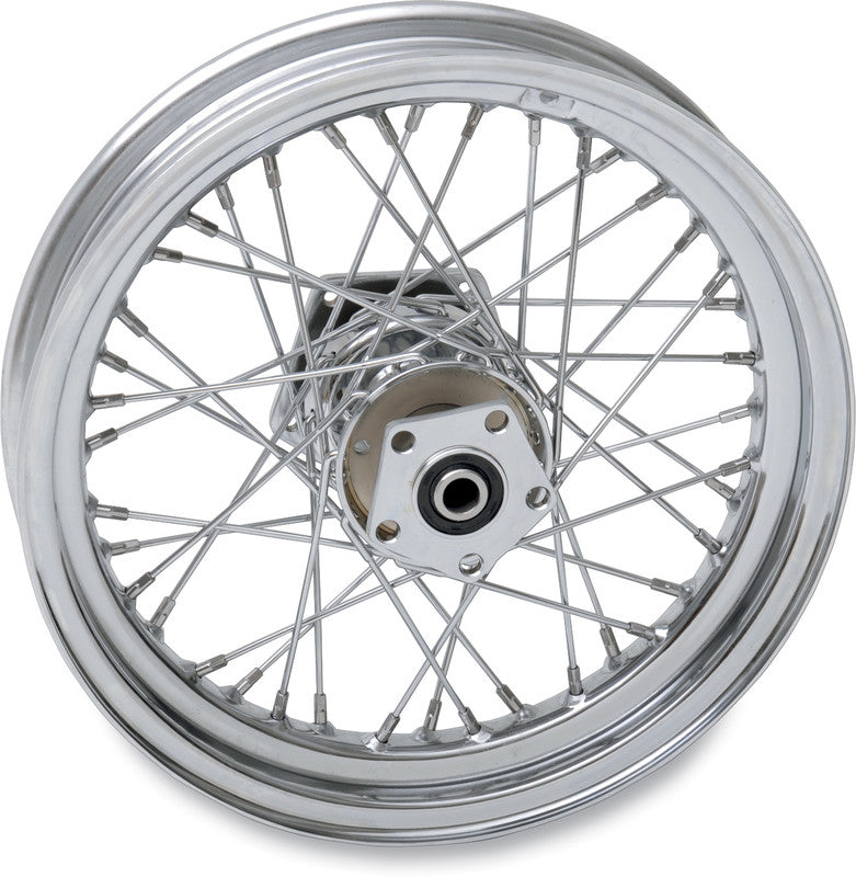 VT CHROME FRONT 40 SPOKE WHEELS HARLEY MODELS 73-99