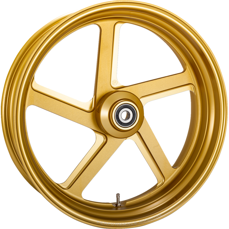 PERFORMANCE MACHINE PRO AM GOLD OPS WHEEL SET HARLEY DAVIDSON BAGGERS