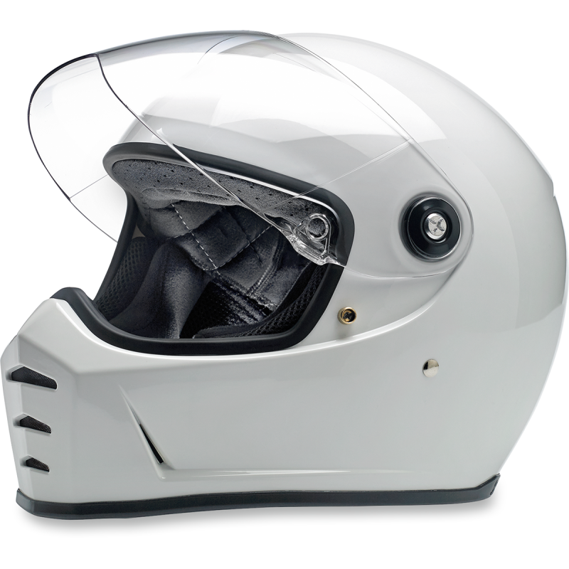 LANE SPLITTER HELMET - GLOSS WHITE – The Speed Shop Canada